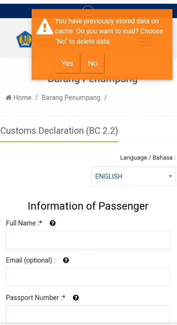 税関申告のお酒に関するルール変更かと思いきや！ | よく生きるために from Indonesia